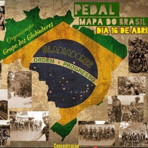 Fotop - Fotos PEDAL MAPA DO BRASIL - Brasília - DF